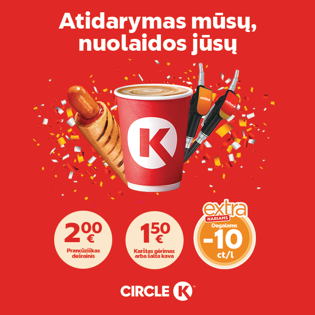 naujadegaline | Circle K